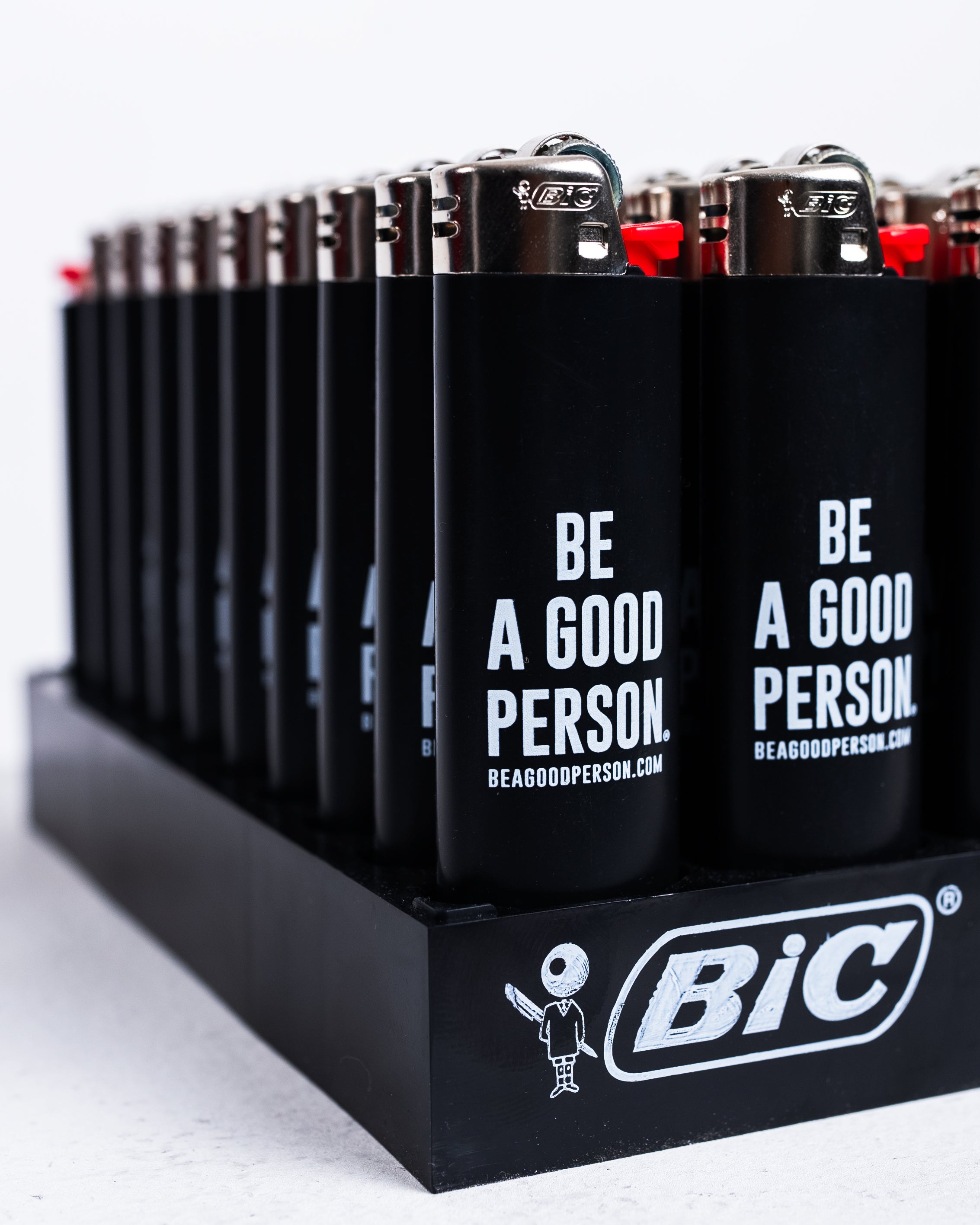 Signature Lighter - Black – Be A Good Person