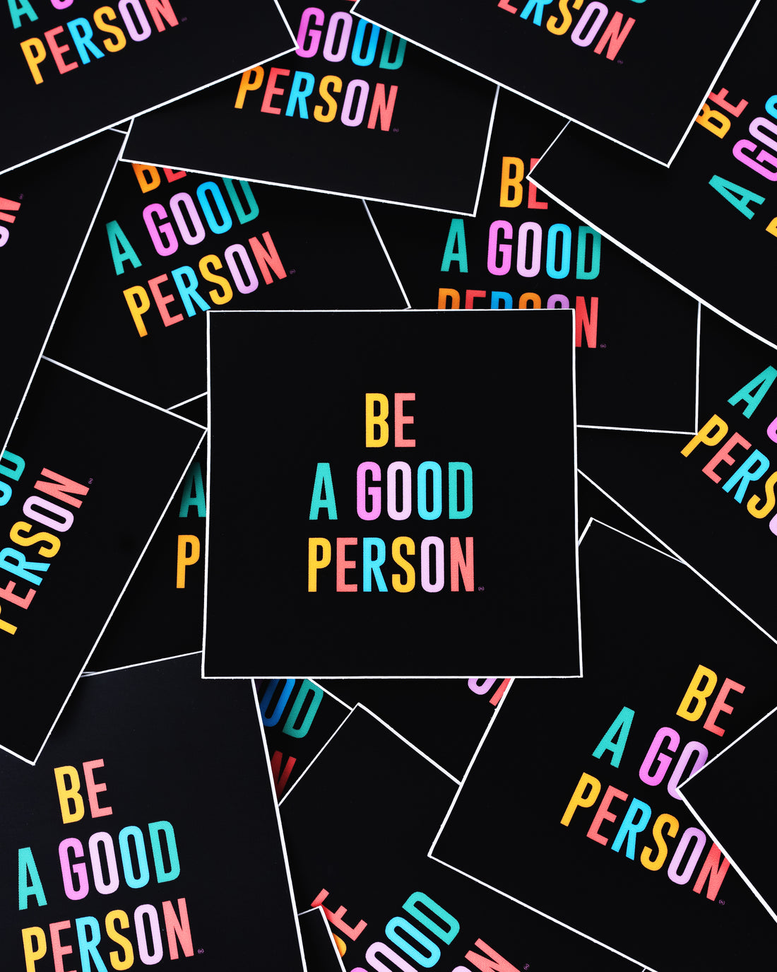 Signature Stickers - Color Spectrum (4 Pack) – Be A Good Person