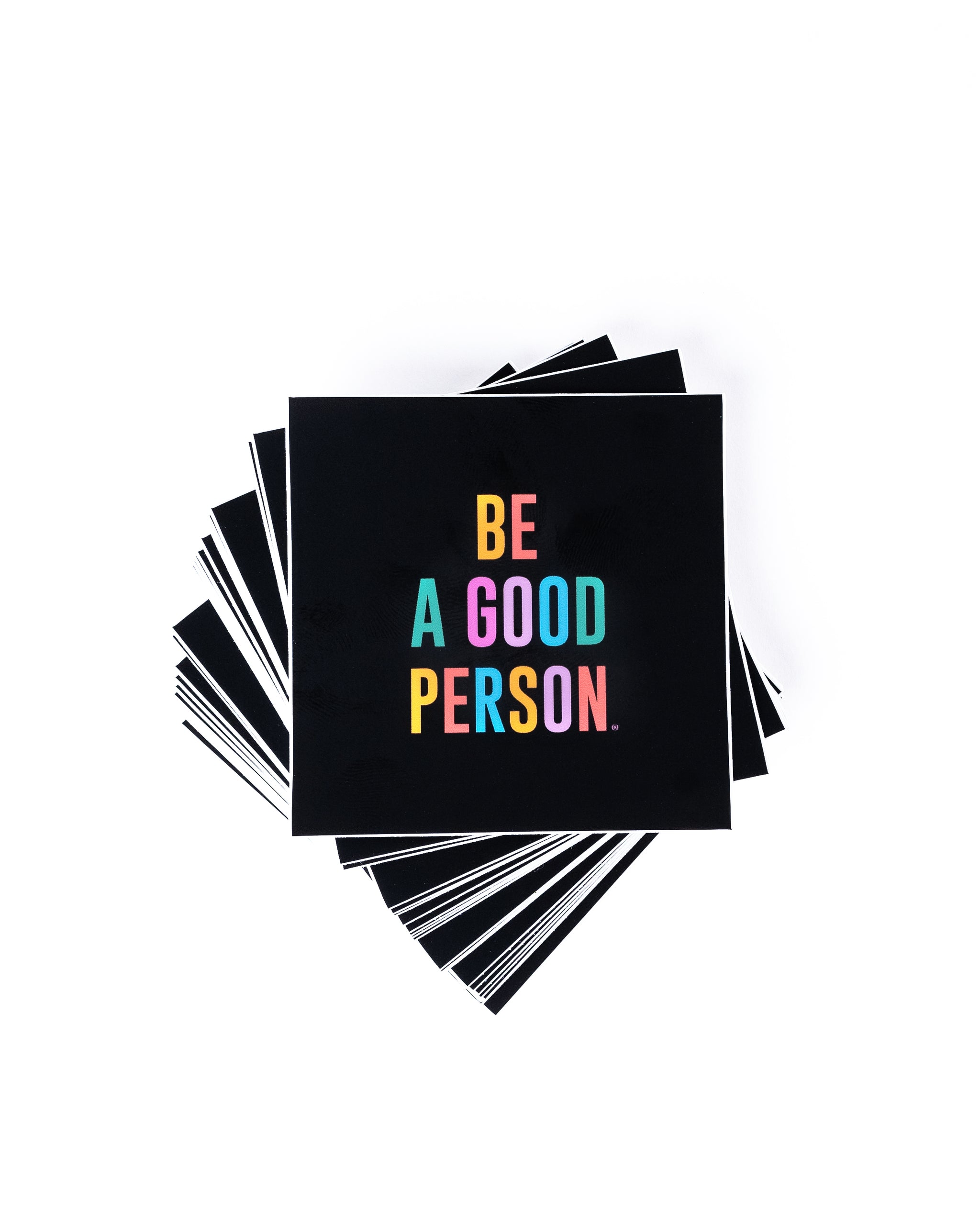 Signature Stickers - Color Spectrum (4 Pack) – Be A Good Person